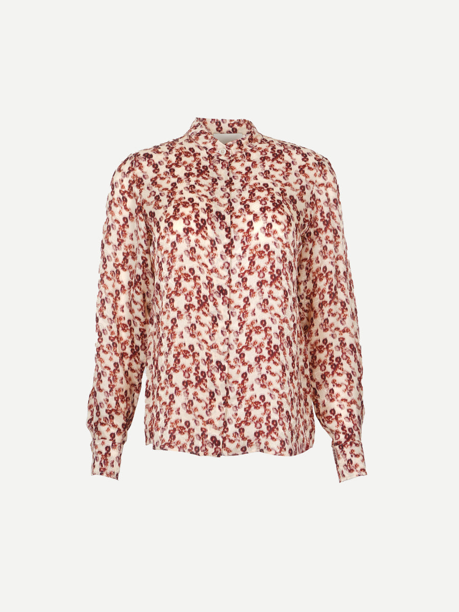 Ilda Shirt in Garnet