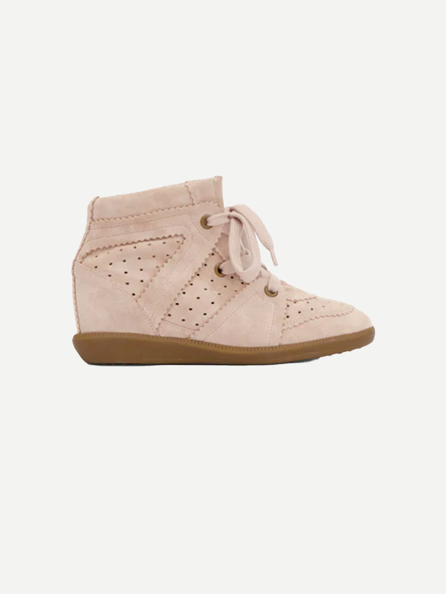 Bobby Sneakers in Pale Pink