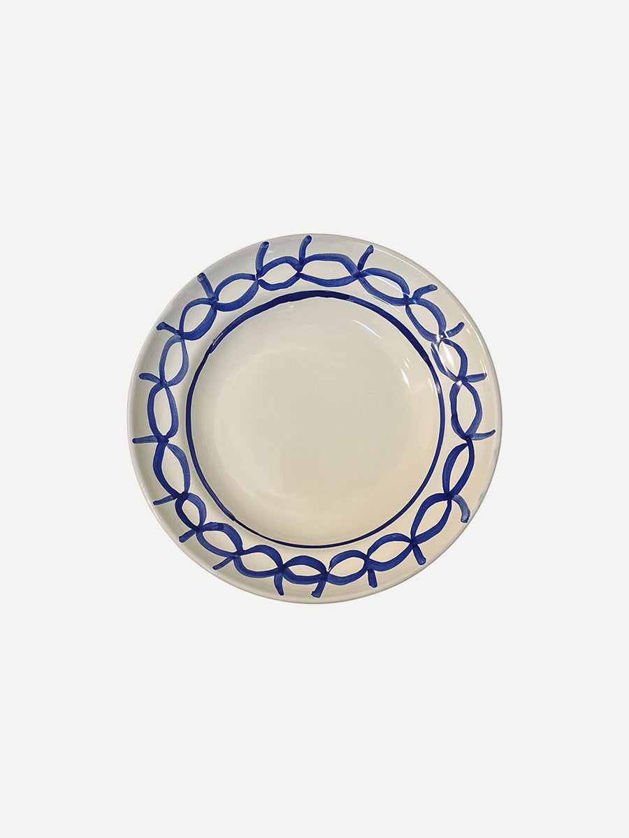 Corda Pasta Bowl in Blue