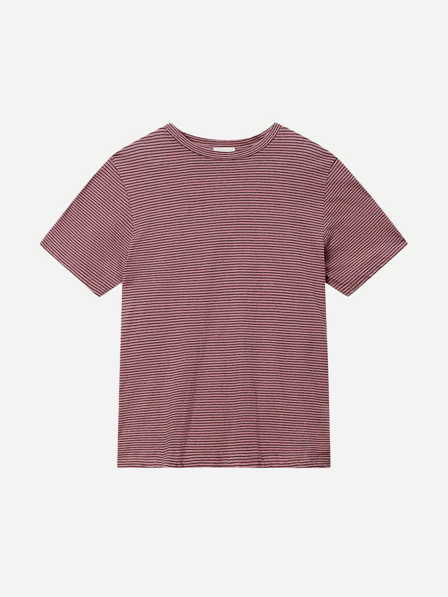 Zewel Tee Shirt in Light Pink/Black